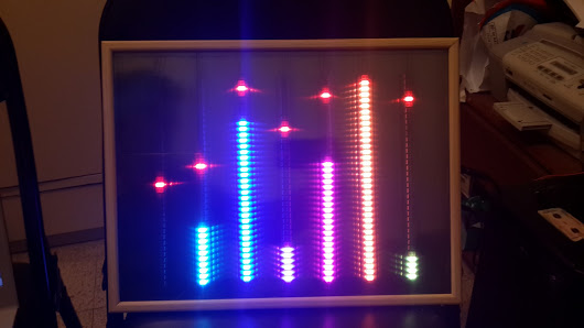 Graphic Equalizer Display Using Esp8266 12 Msgeq7 And Ws2812 Graphic