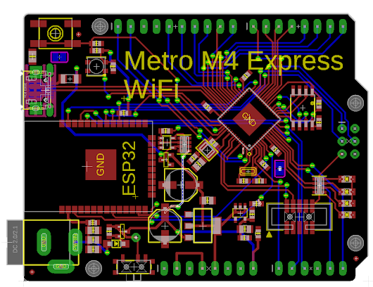 Metro M4 Wifi Express Samd51 With All The… Everythingesp
